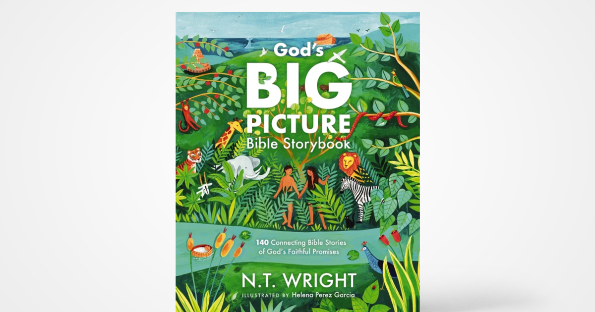 God's Big Picture Bible Storybook: 140 Connecting Bible Stories of God ...
